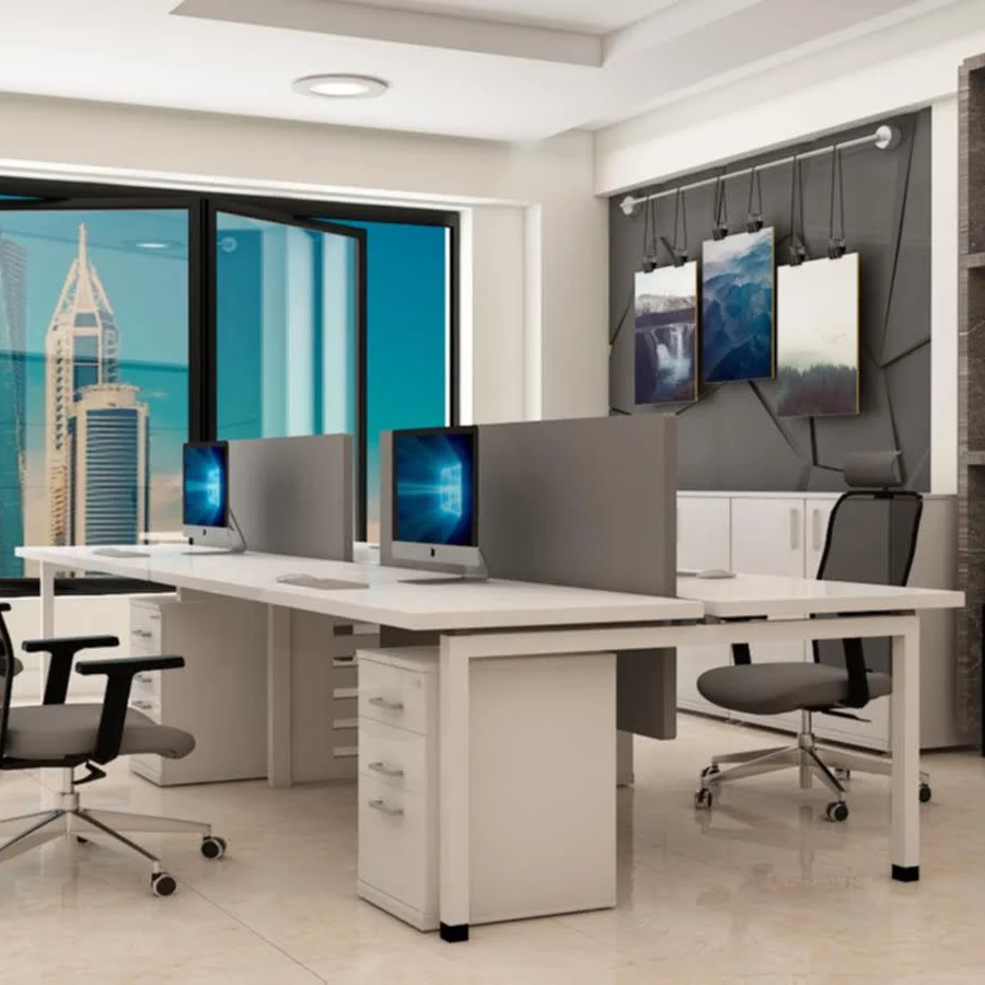 Luna Operational desks for offices in Dubai UAE